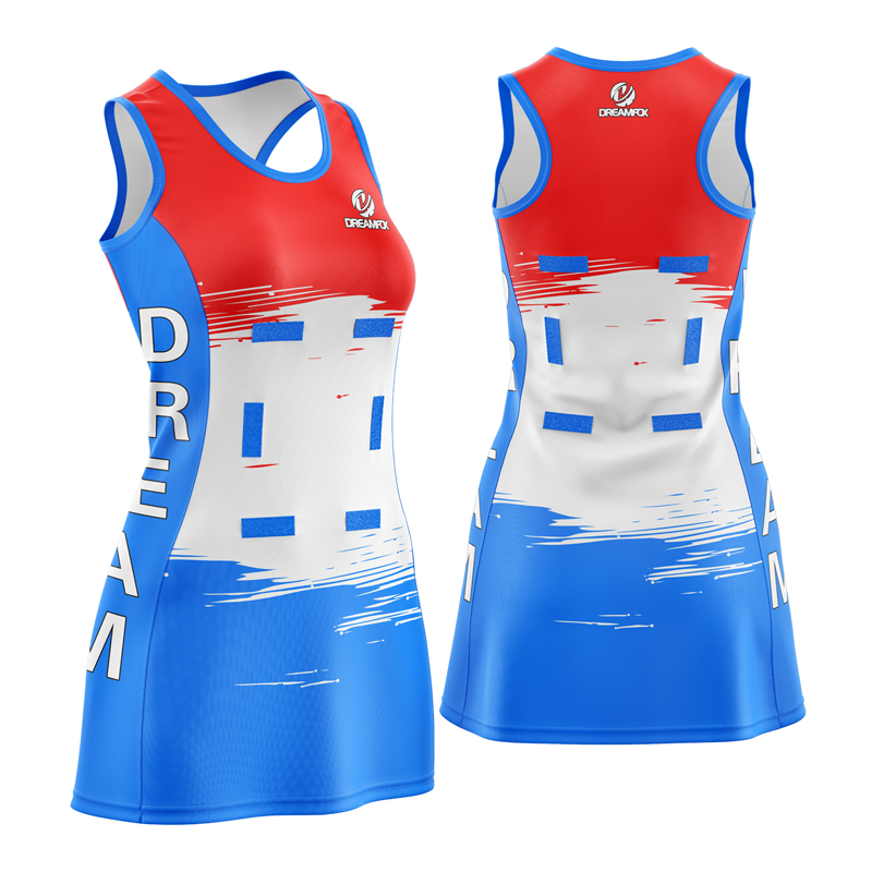 Customize Sublimation Printed Sports Wear Latest Netball Dress ...